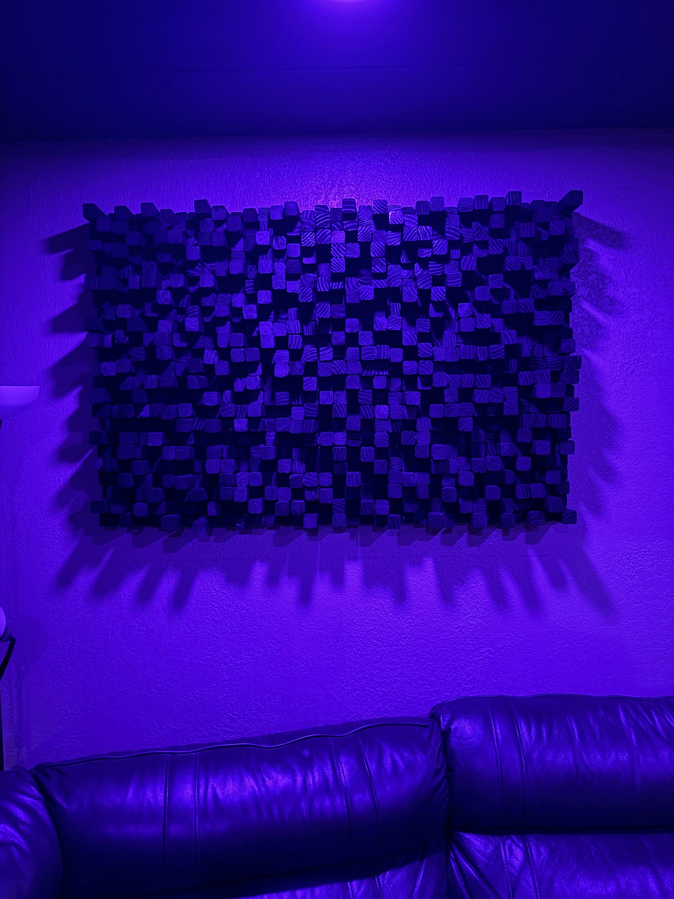 Handmade 3D Wood Acoustic Diffuser - Professional Acoustic Panel - Wall ...