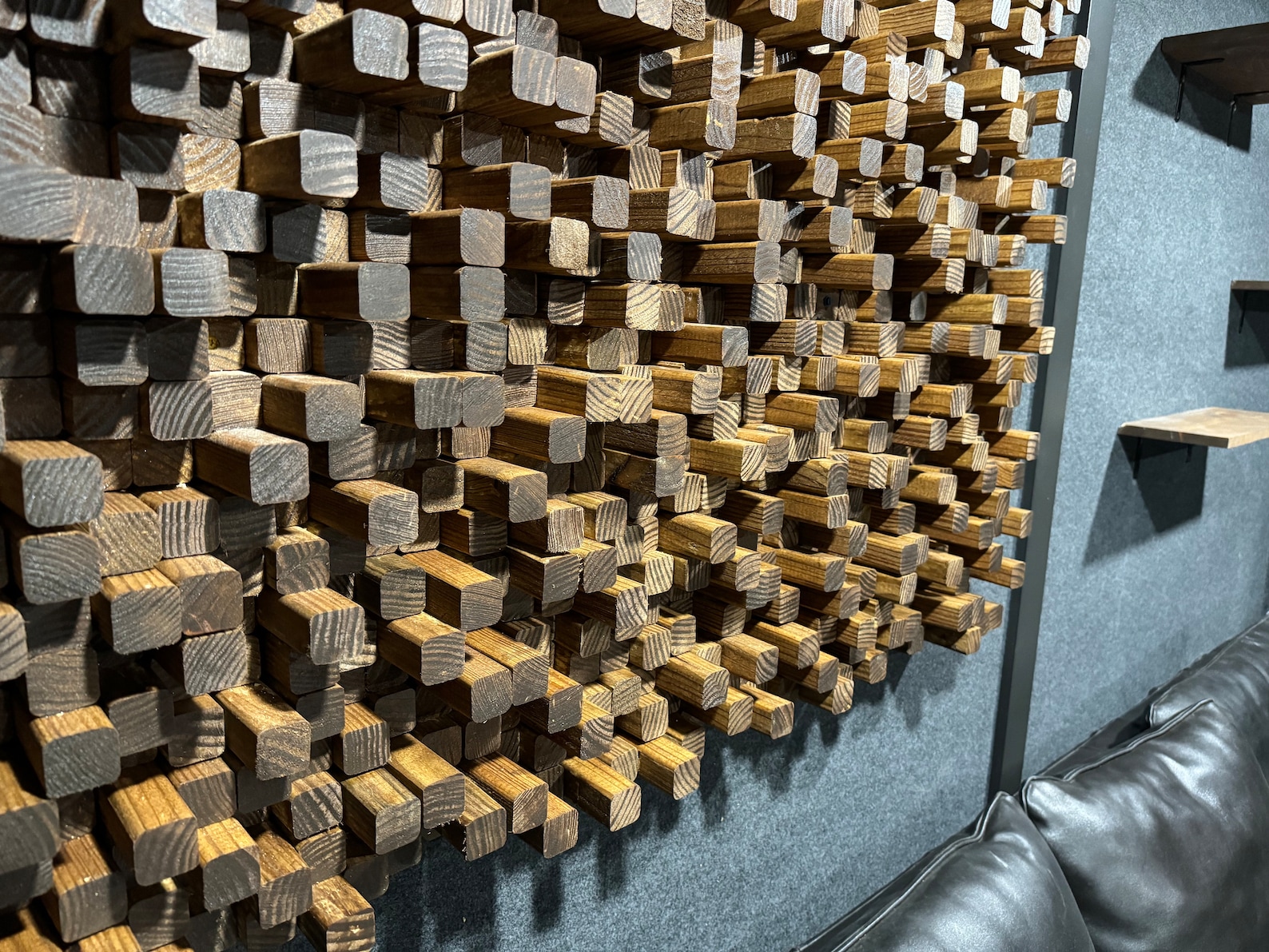 Handmade 3D Wood Acoustic Diffuser - Professional Acoustic Panel - Wall ...