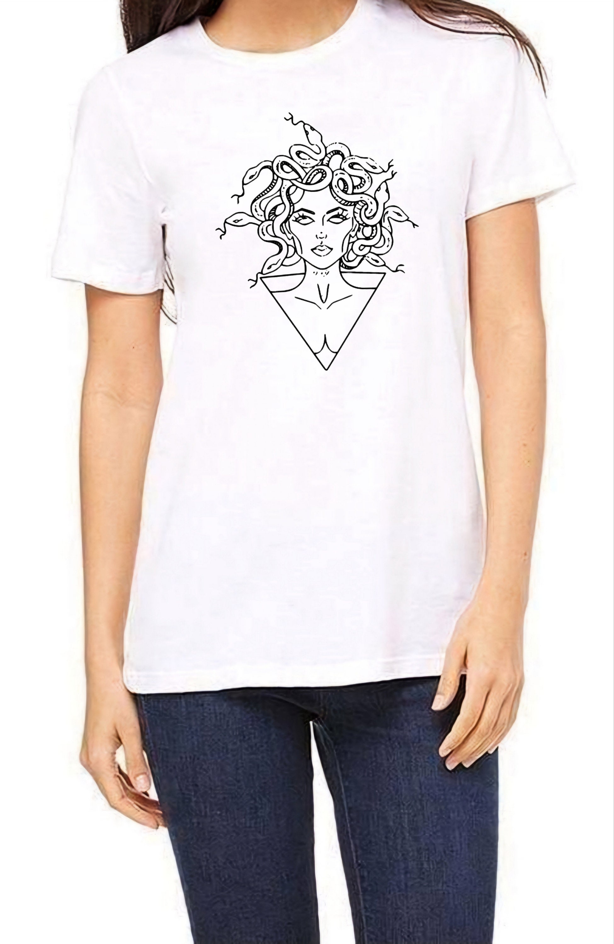Medusa Gothic Vinyl Heat Transfer DIY, High Quality, Ready to Press or ...