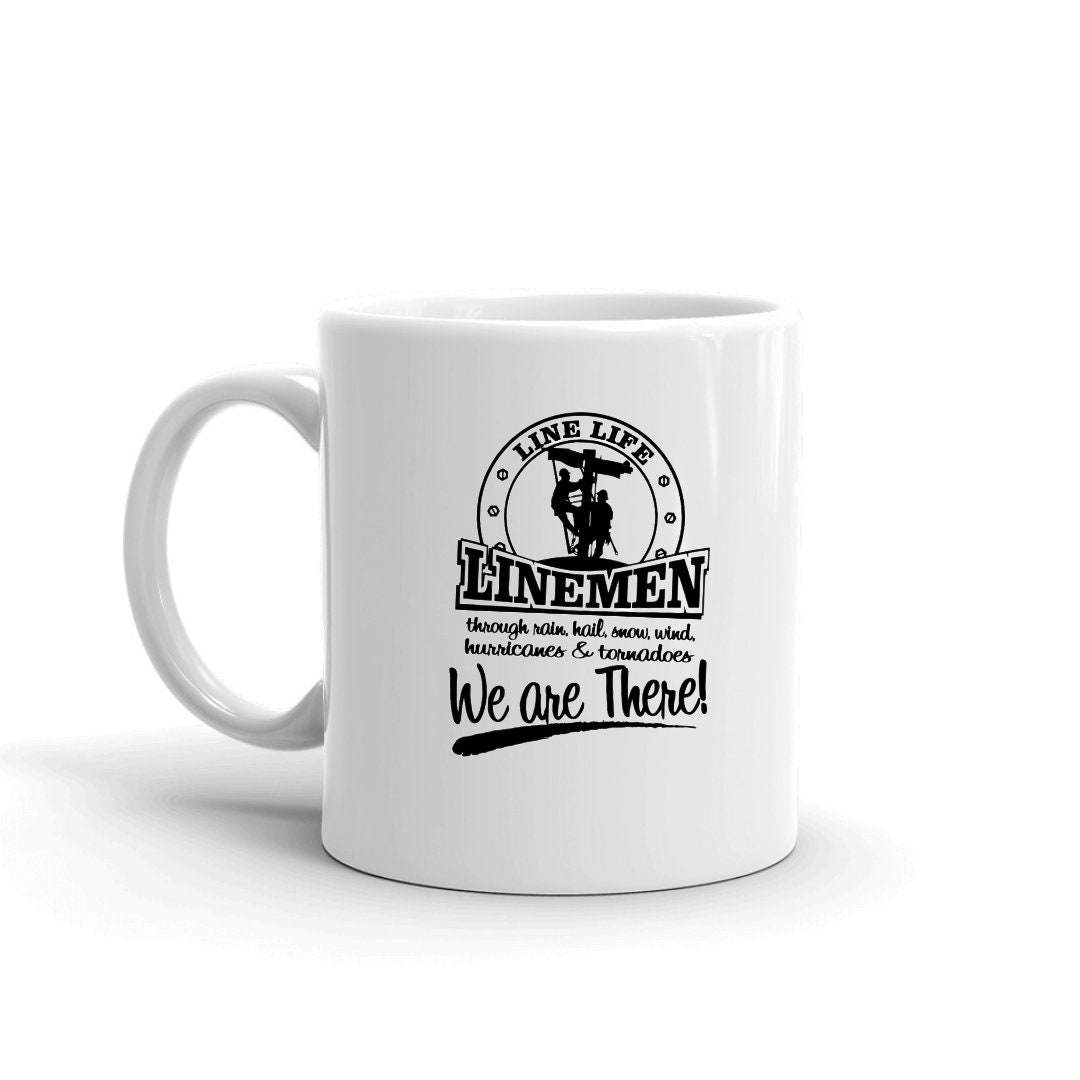 Lineman Through Rain Vinyl Decal Sticker Linemen ,electrical, High ...