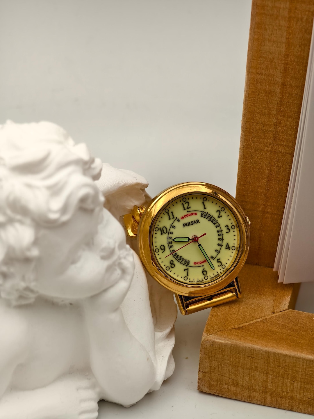 Vintage Pulsar Ladies Gold Tone Quartz Watch Braille Dial 30.5mm - Etsy