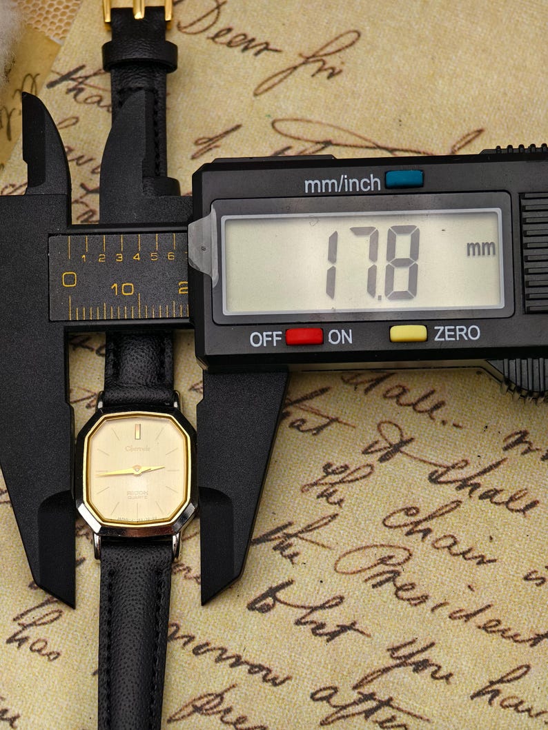 Vintage 1990s Ricoh Charvale Ladies Quartz Two-tone Octagon Watch 18mm ...