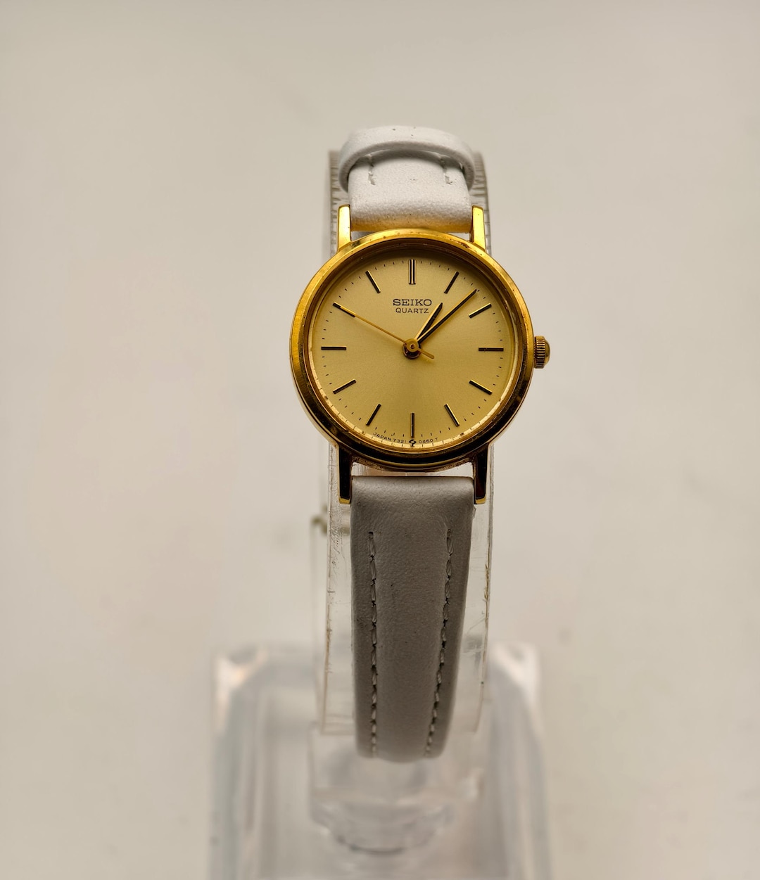 Vintage Seiko Ladies Gold Plated Quartz Watch Champagne Dial 22mm - Etsy