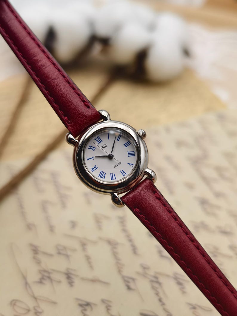 Vintage 1990s Citizen Fill Ladies Quartz Stainless Steel Watch 20mm ...