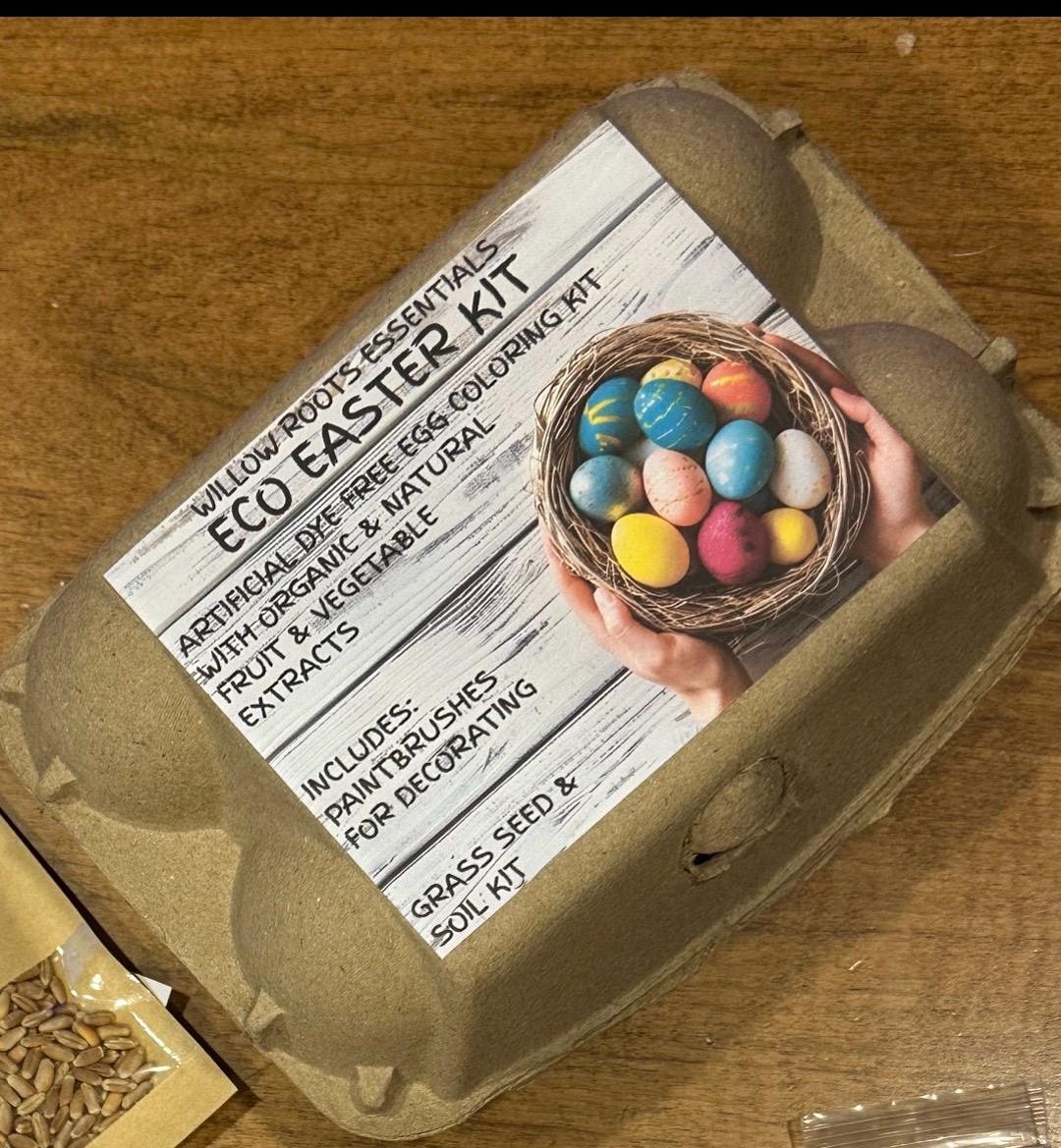 Organic Artificial Dye Free Easter Egg Coloring/dye Kit With Bonus ...