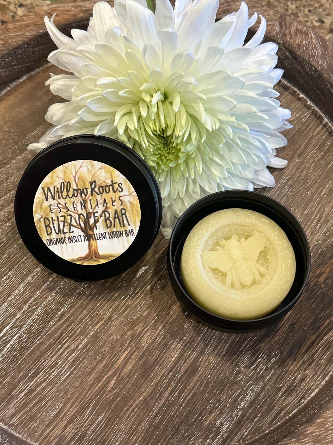 BUZZ OFF Bug off Lotion Bar - Organic and Natural Bug Lotion Bar to ...