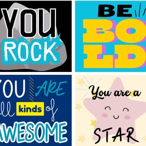 Lunch Box Notes | Digital Download 24 Printable Lunchbox Notes for ...