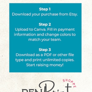 Printable Dance Fundraiser: Fill My Dancer Template (canva, PDF, PNG ...