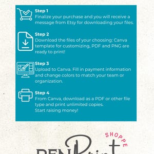 Fill My Football Printable Fundraiser | Football Fundraising Sheet ...