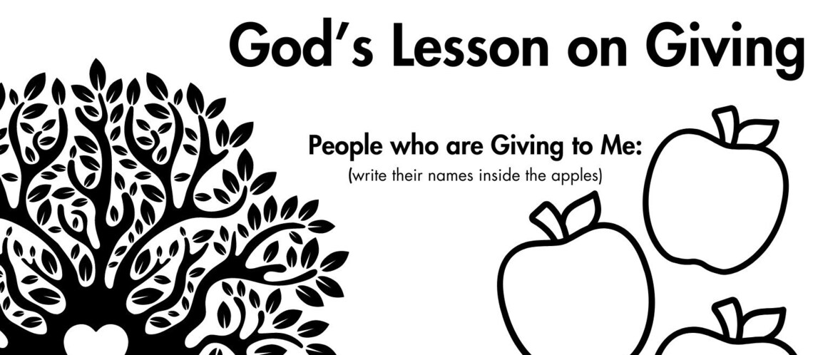 Giving to Other Lesson | Activity Sheet | Coloring Page - Etsy