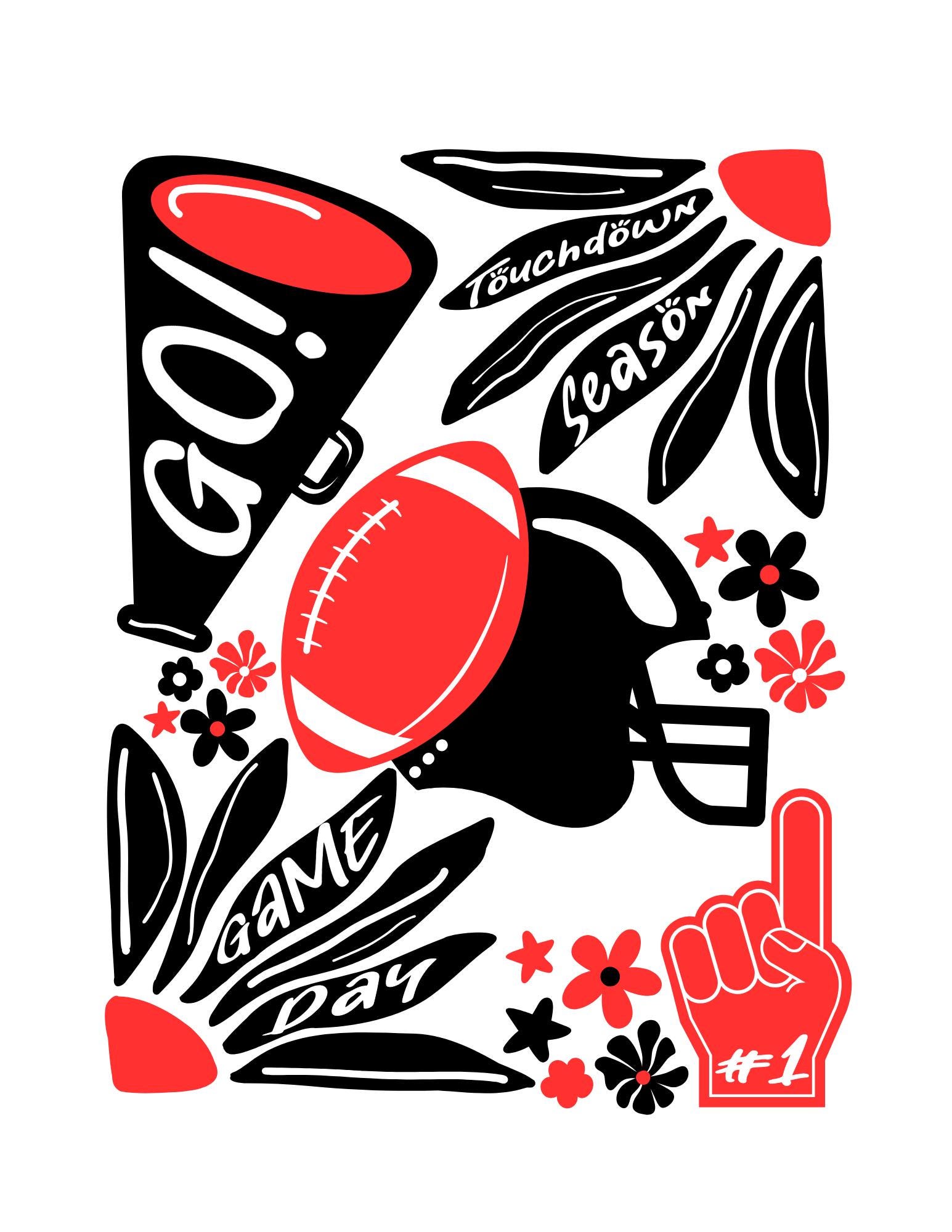 Vintage Retro Football Shirt Design Files: SVG, PNG, PDF & Canva ...
