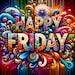 Happy Friday Digital Download Image, PNG File - Etsy