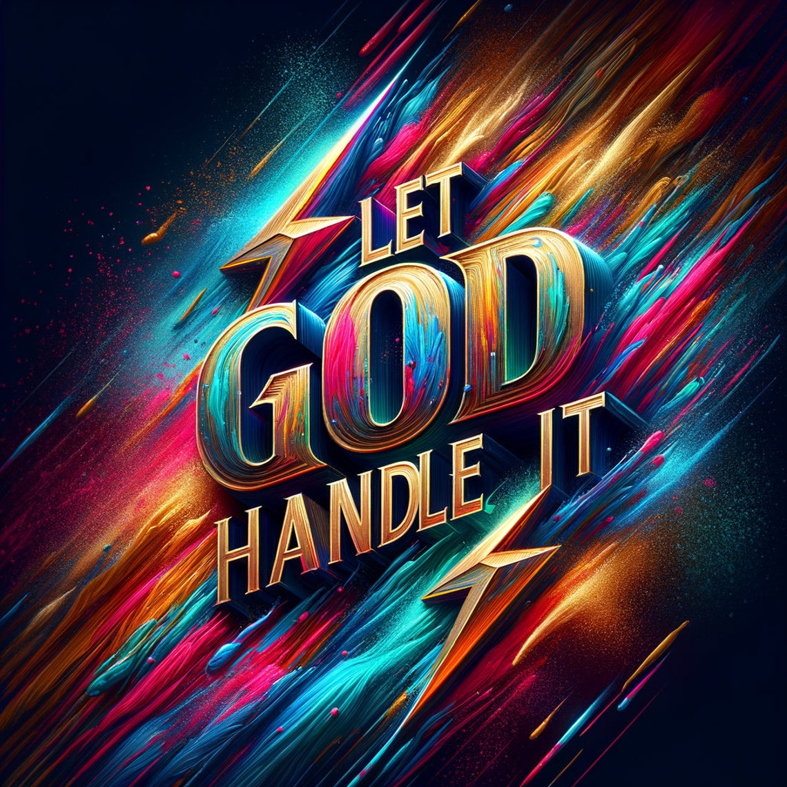 Let God Handle It Digital Download Image PNG File - Etsy