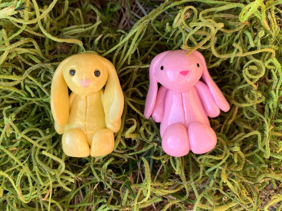 Jellycat Bunny Clay Trinket - Etsy