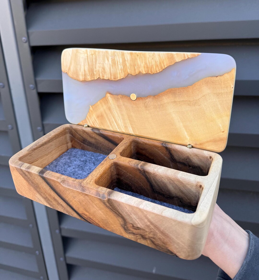 Mystical Magic Themed Trinket Box | Handmade Wooden Jewelry Box With ...