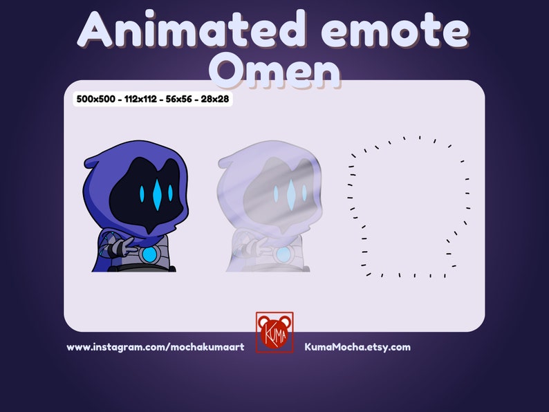 Animated Valorant Omen Emote – Twitch, Youtube, Discord, Kick (GIF) - Etsy