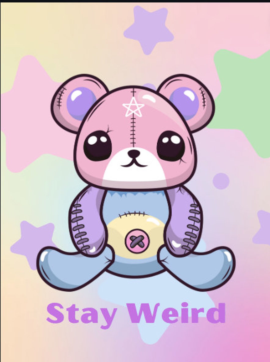 Pastel Goth Poster Bundle - Etsy