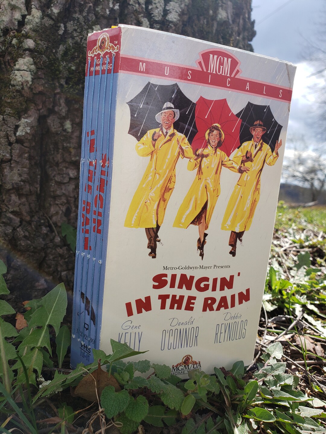 Upcycled VHS Journal Singing in the Rain Junk Journal - Etsy