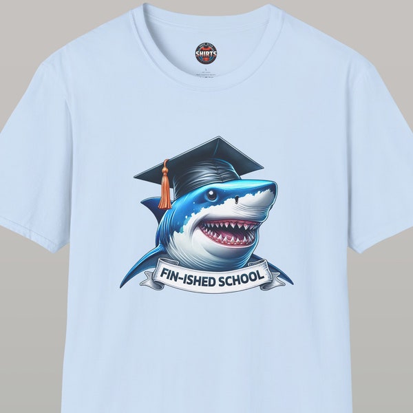 Graduation Shark - Etsy