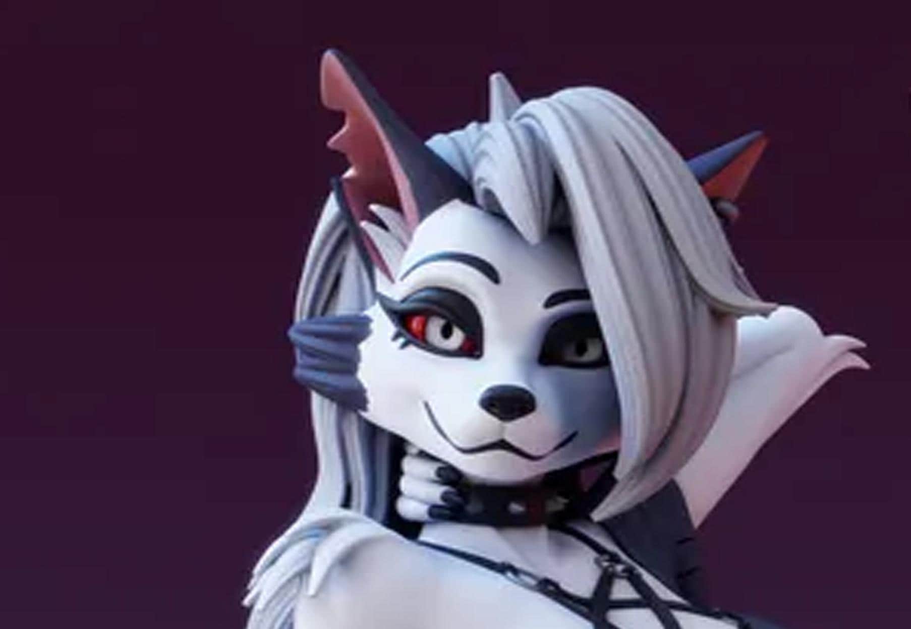 Loona Furry V7 | 3D Printed Resin Statue | Pin up Figurine | MODEL KIT ...