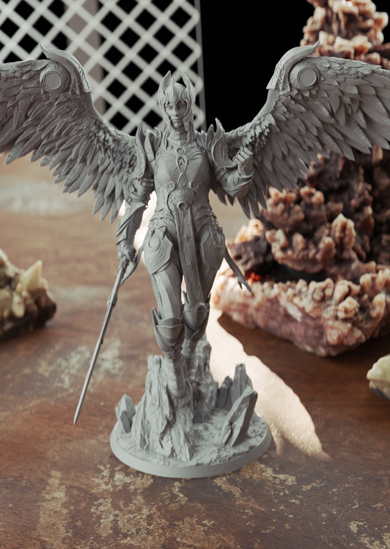 Dame Aylin BG3 3D Printed Resin Statue MODEL KIT UNPAINTED 200 Mm - Etsy