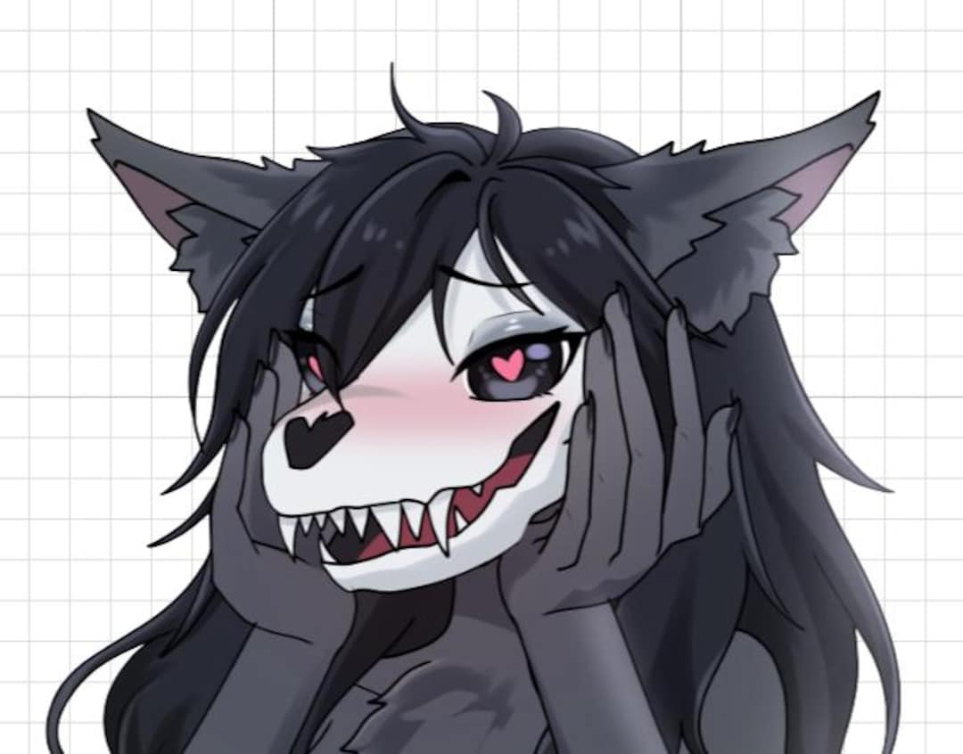 Malo Monster Eyes Furry | Monster Waifu Sticker | Fictional Anthro ...