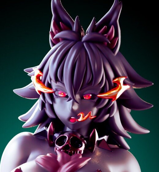 Hellhound 3D Printed Resin Statue MODEL KIT UNPAINTED 130 Mm - Etsy