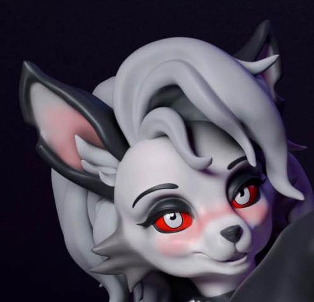 Loona Chair Furry 3D Printed Resin Statue MODEL KIT UNPAINTED 115 Mm - Etsy