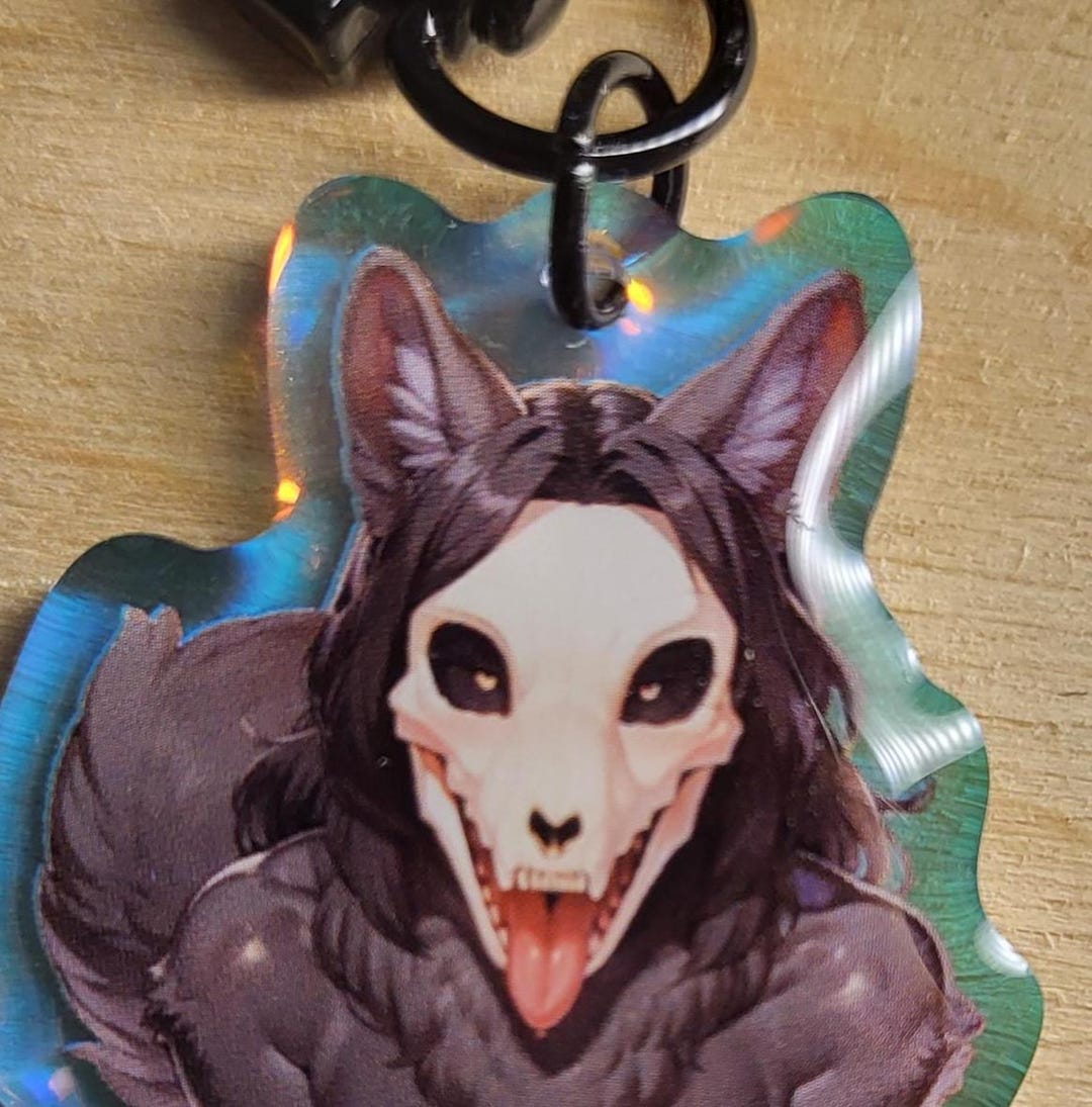 Malo V3 Monster Furry | Monster Waifu Acrylic Keychain | Fictional ...