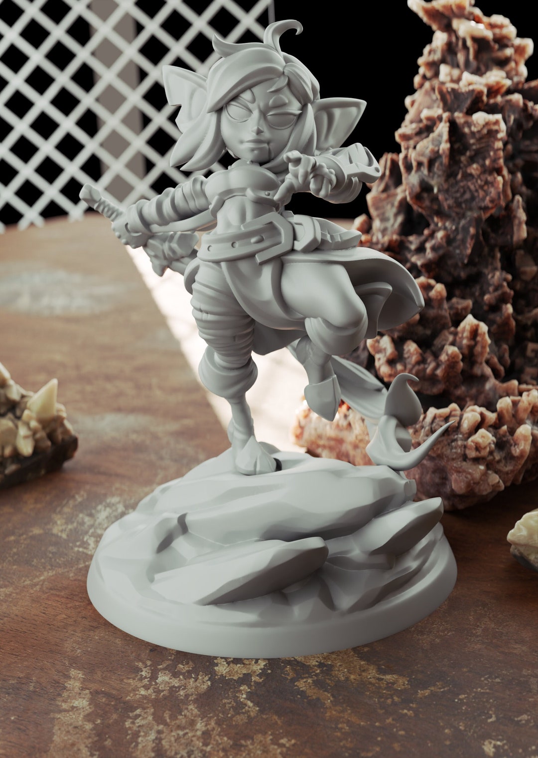 Goblin Pik 32mm Scale Fantasy Dnd - Miniature for Mini RPG Tabletop ...