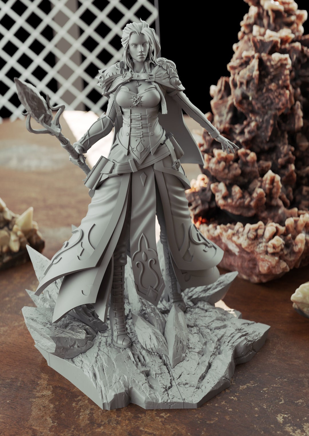 Jaina 3D Printed Resin Statue MODEL KIT UNPAINTED 150 Mm - Etsy