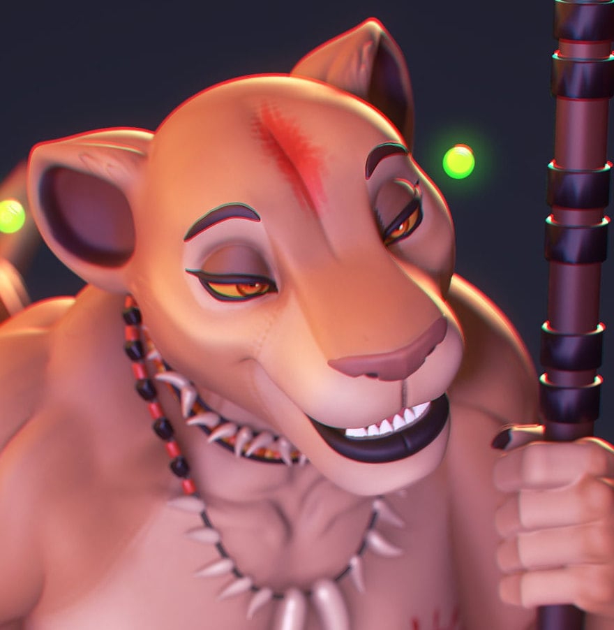 Tigress Furry 3D Printed Resin Statue MODEL KIT UNPAINTED - Etsy UK