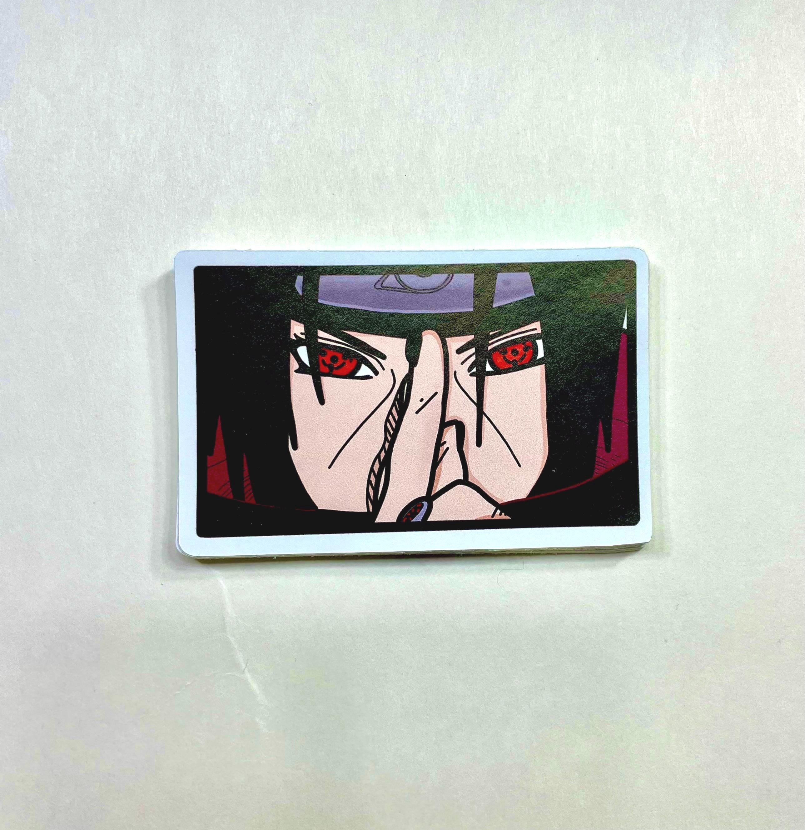 Itachi Uchiha Sticker | Waterproof Anime Vinyl Decal | Matte - Etsy