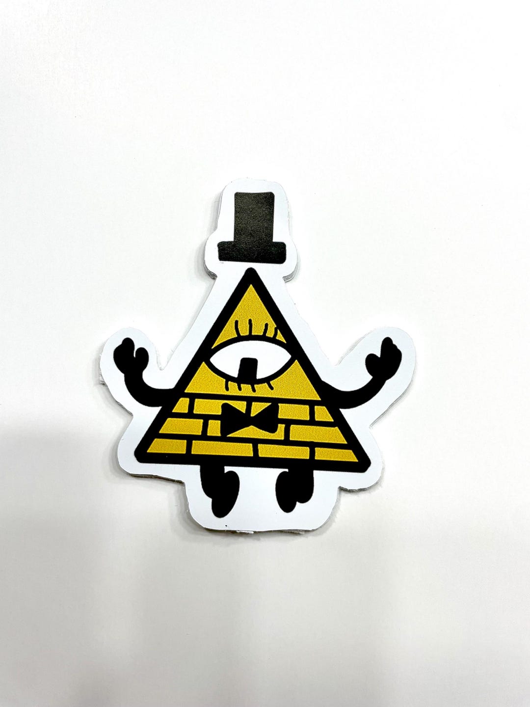 Bill Cipher Sticker Gravity Falls Villain Sticker Bill Cipher Fan Art ...