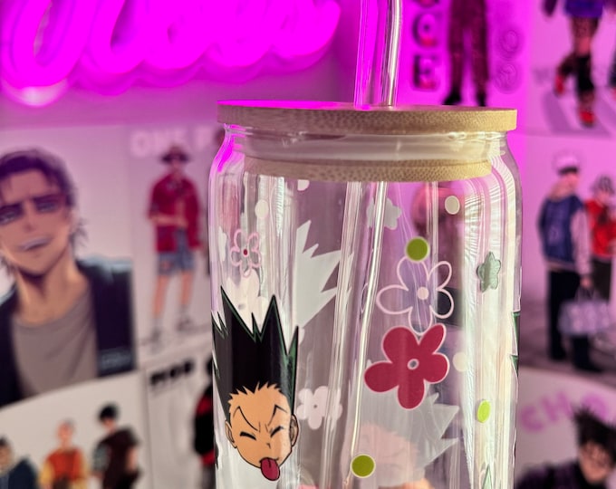 Hunter Anime Glass Jars | Hxh | Anime Art - Etsy