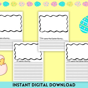 Easter Spring Activity Pages, Kindergarten First Grade Easter ...