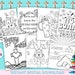 Dr. Seuss Coloring Pages, Read Across America Printable, Kids Coloring ...