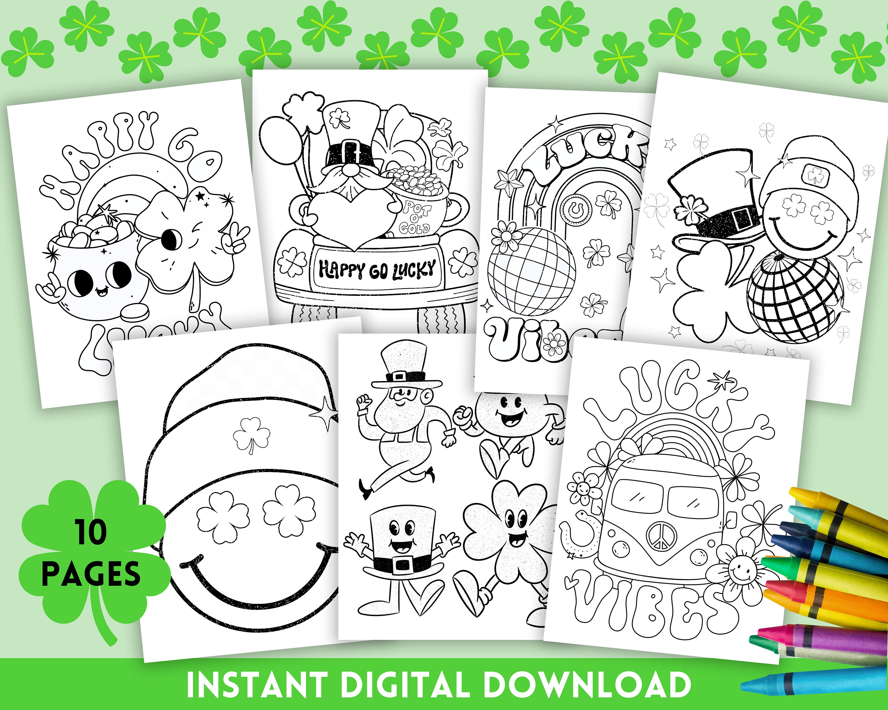 St. Patrick's Day Coloring Pages, St. Patty's Day, Coloring Pages ...