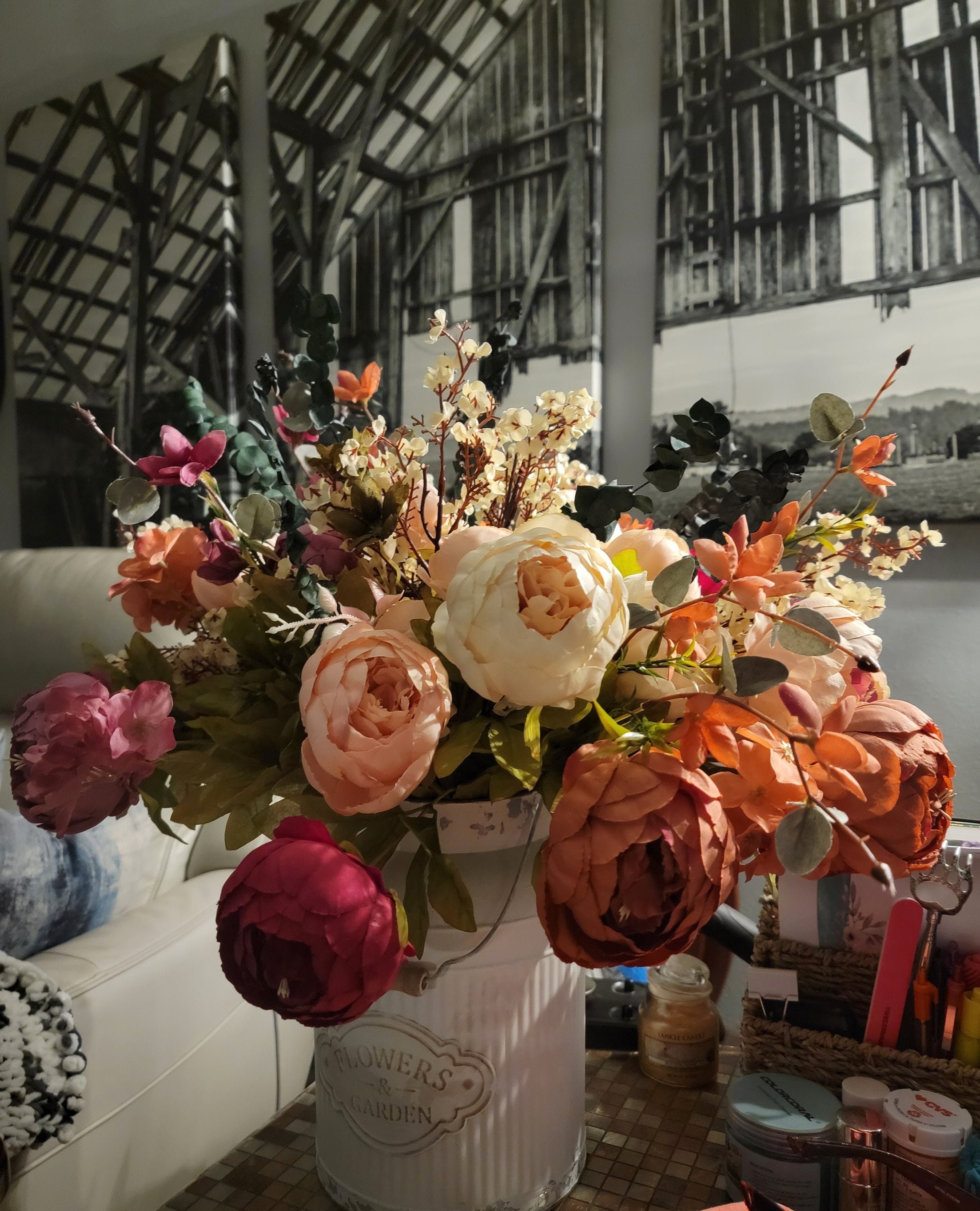 Custom Silk Flower Arrangements - Etsy