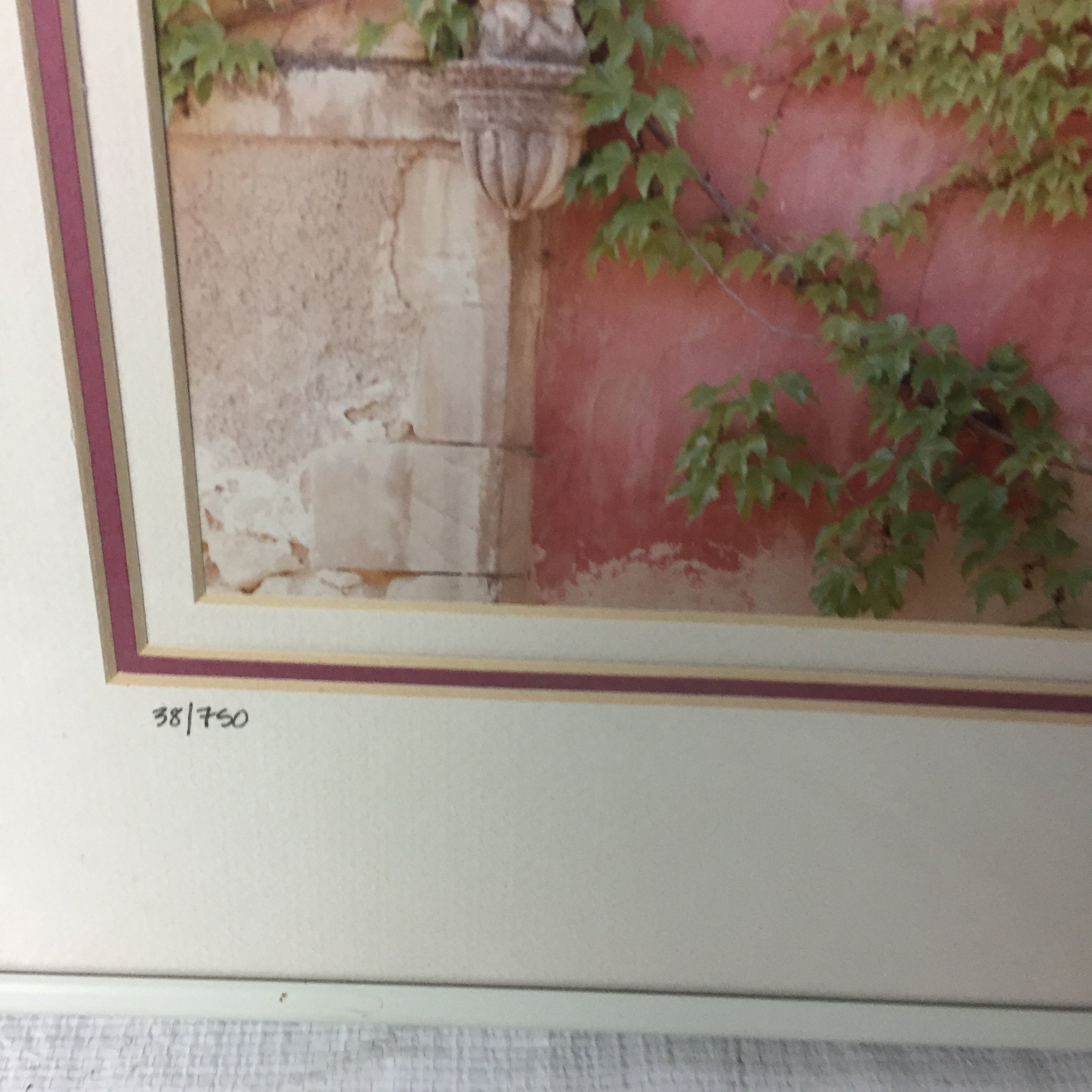 Dennis Barloga "pink Wall" Photograph 1993 38/750 - Etsy
