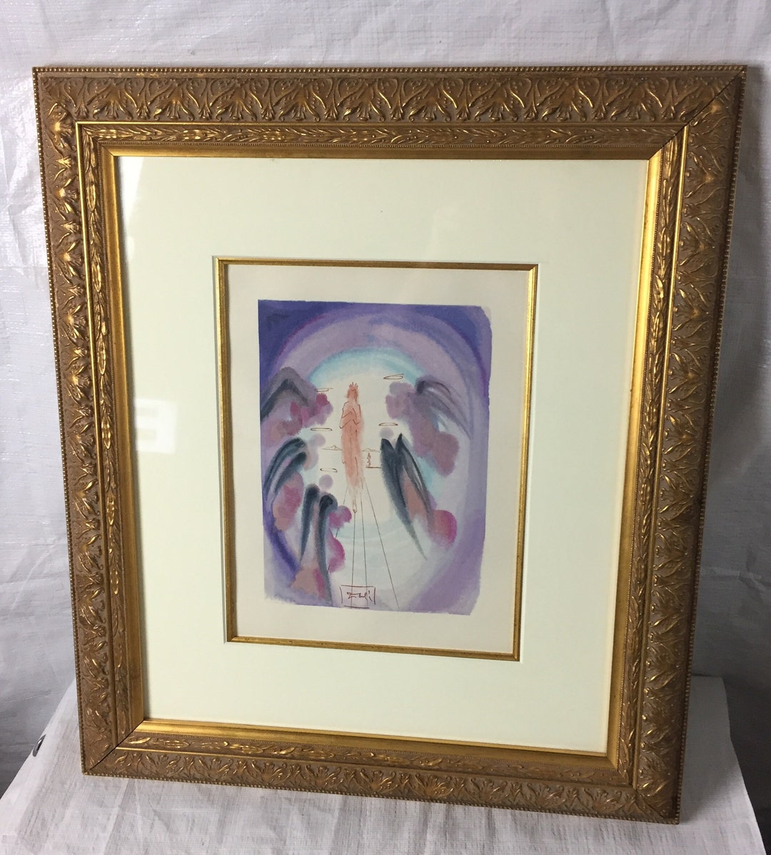 Salvador Dali Divine Comedy Print Professionally Restored From Forged ...