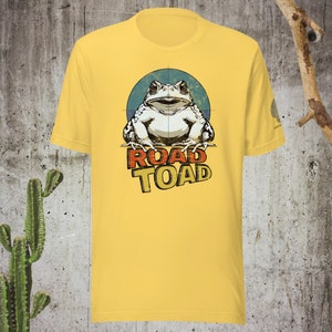 Road Toad Tee, Toad Shirt, Road Trip, Funny Toad, Funny Shirt, Toad ...