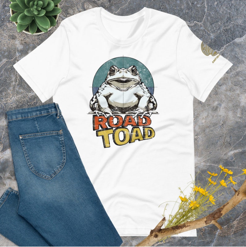 Road Toad Tee, Toad Shirt, Road Trip, Funny Toad, Funny Shirt, Toad ...