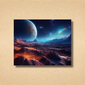 Celestial Dreamscape - A Cosmic Journey With This Mesmerizing Hand ...