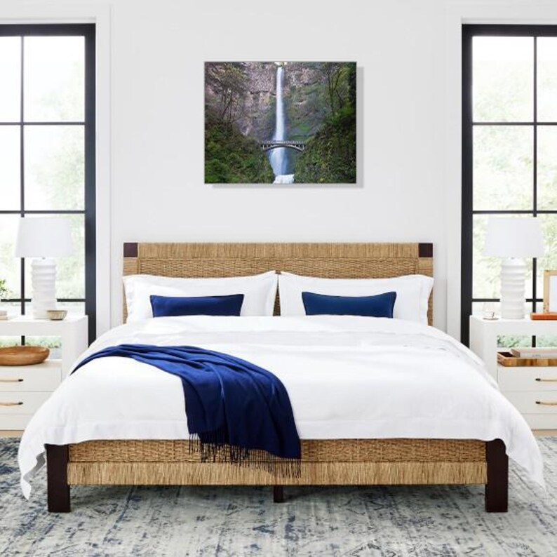 Multnomah Falls-oregon-usa photo Canvas-national Parks-landmarks-bucket ...