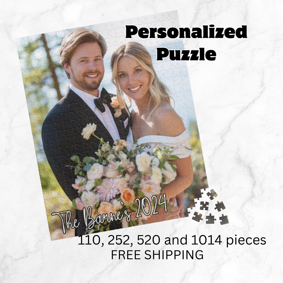 1000 Piece Custom Puzzle, Create Your Own Photo Jigsaw Puzzle, Family ...