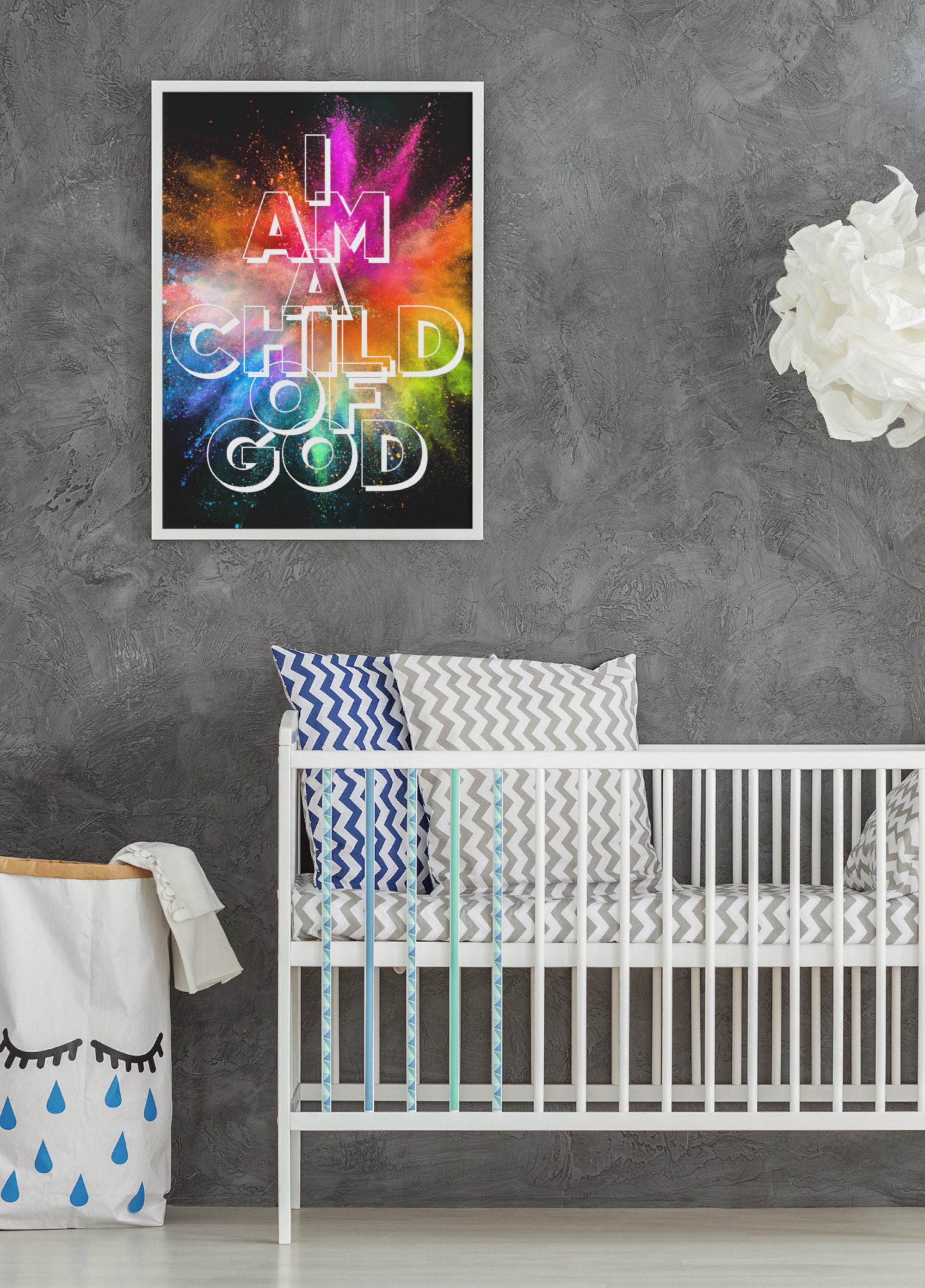 I Am a Child of God Poster, Bible Verse Print, Christian Poster, LDS ...