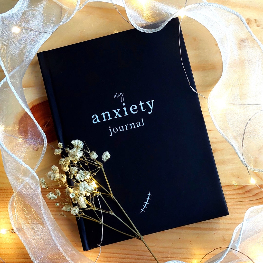 Anxiety Journal and Mental Health Journal Mood Tracker and Shadow Work ...