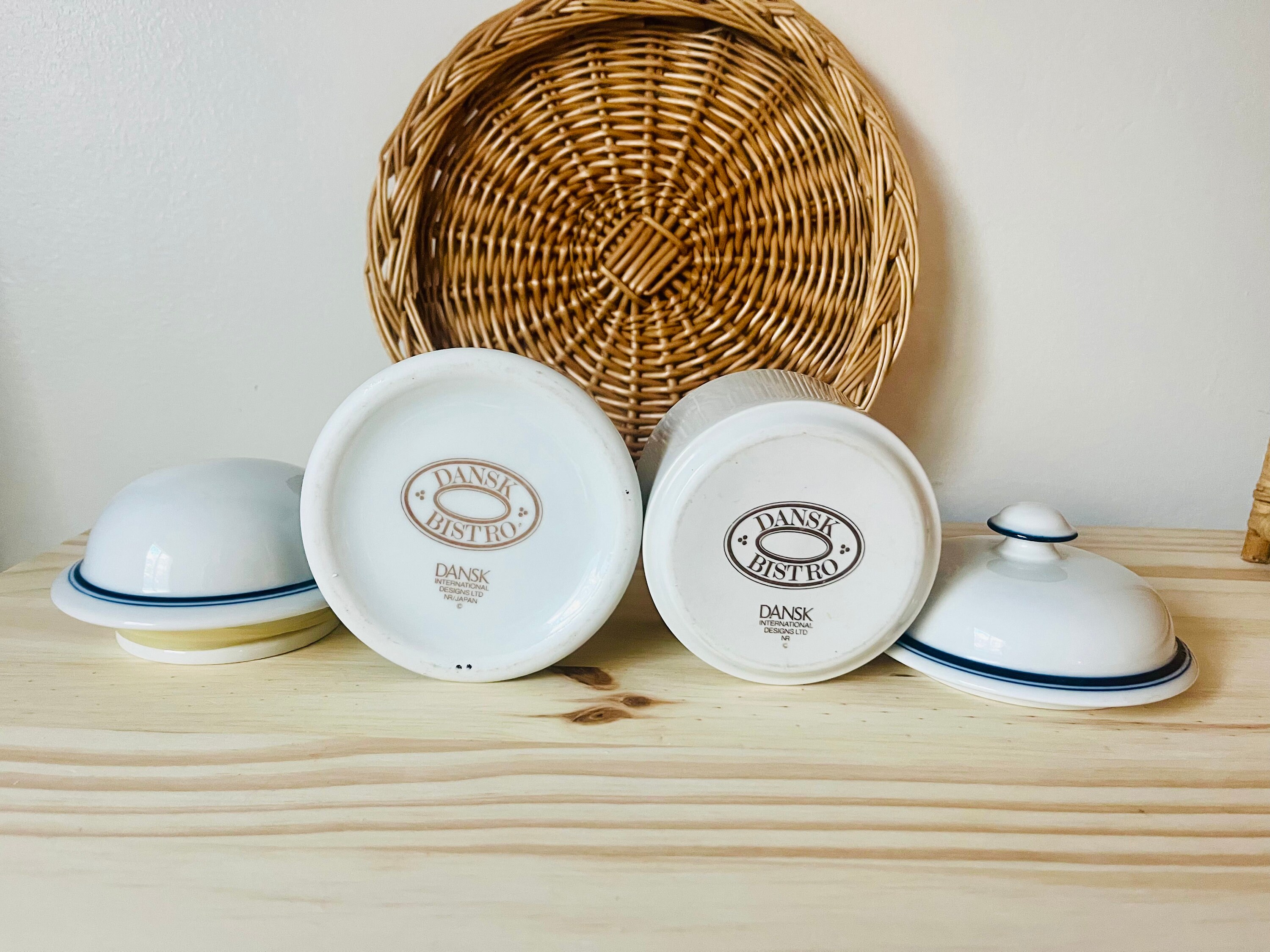 Vintage Dansk Bistro Set Jar and Sugar Bowl With Lid - Etsy