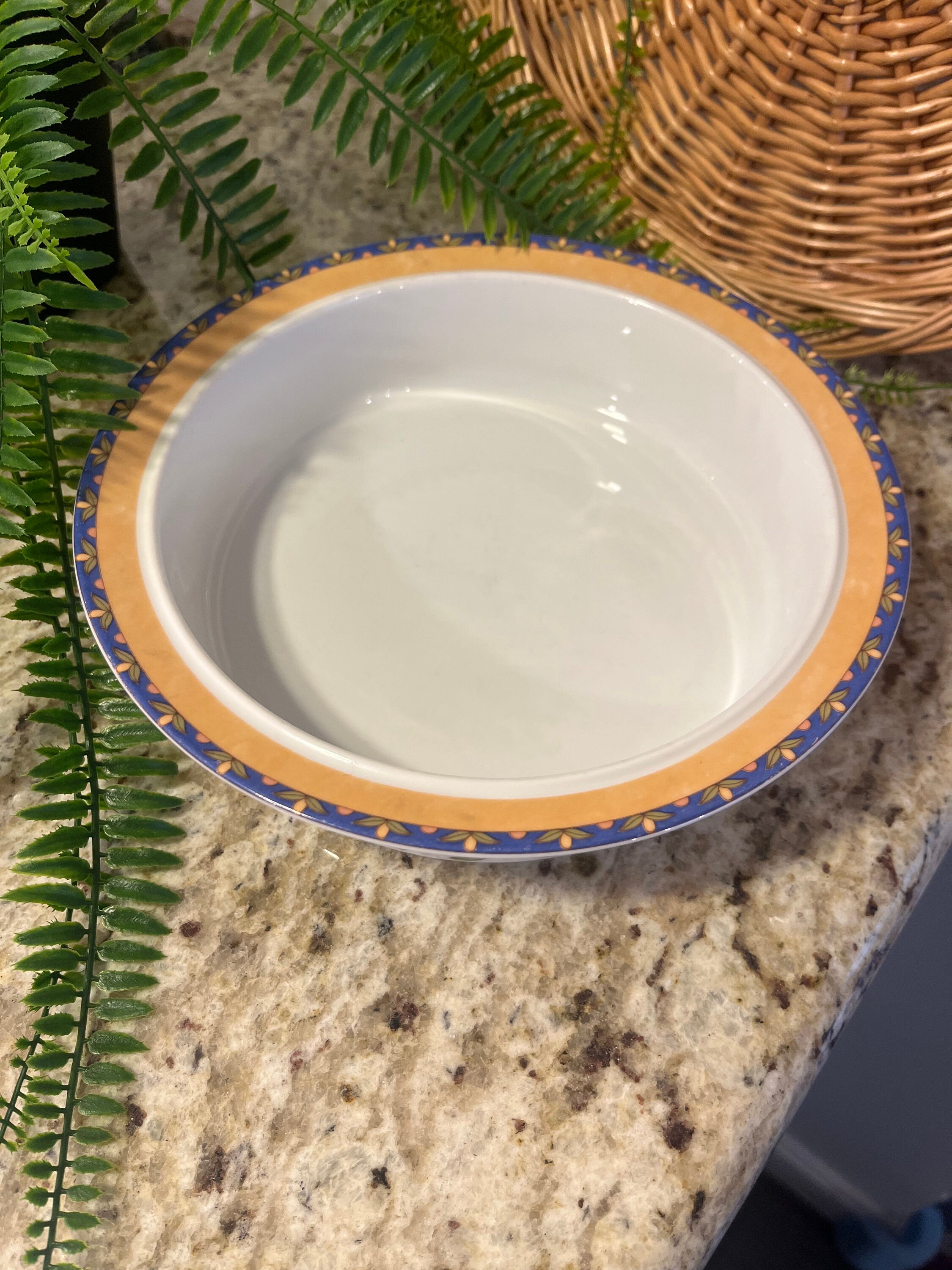 Vintage Dansk Serving Bowl Fruit Pattern - Etsy